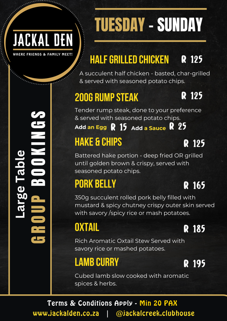 Promotions – Jackal Den